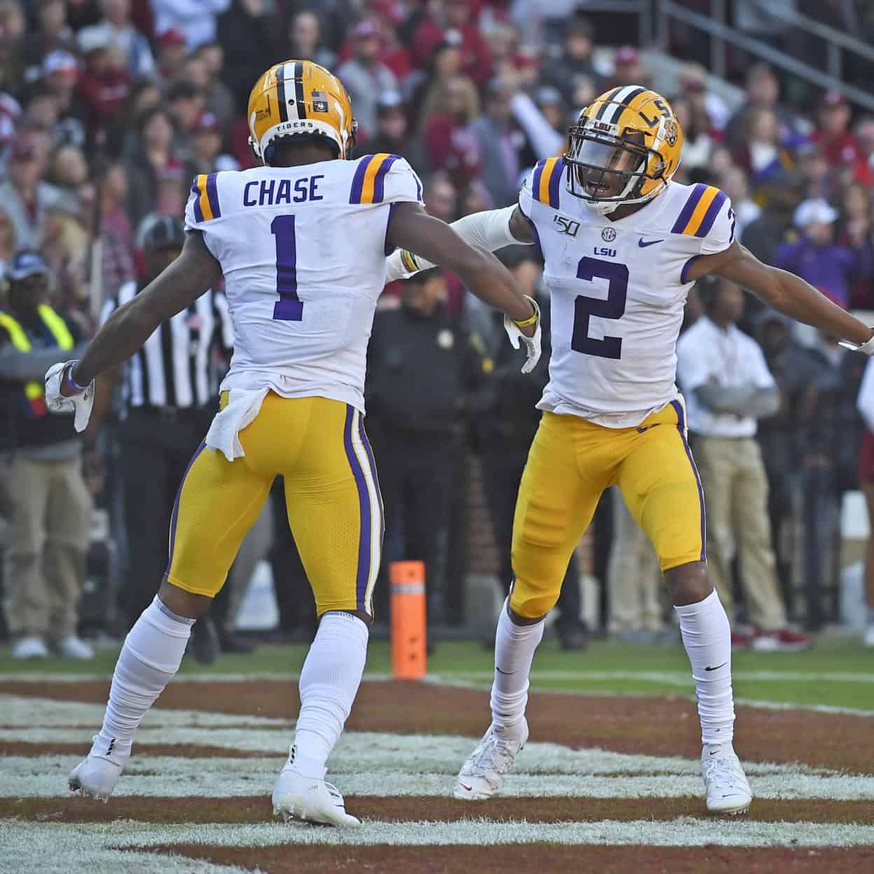 How high can Ja'Marr Chase rise in the Week 13 devy stock report? | PFN