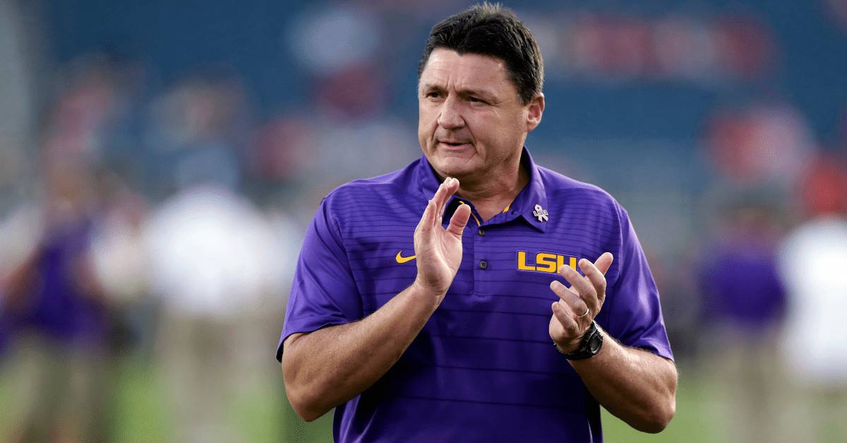 The roster rebuild challenge facing LSU coach Ed Orgeron