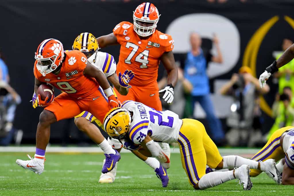 Is Travis Etienne Rb1 In The 2021 Nfl Draft