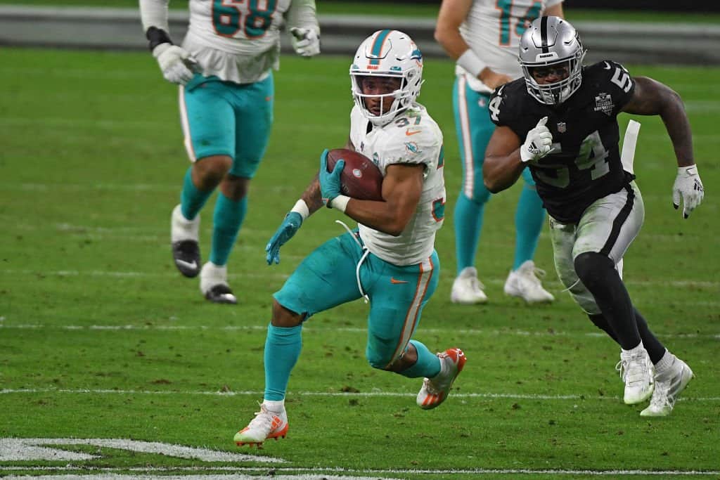 Myles Gaskin Fantasy Outlook: Start or sit in Week 17?