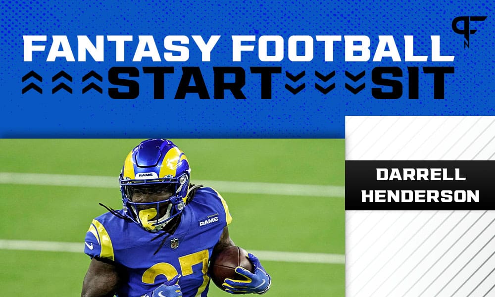 Darrell Henderson Start/Sit Week 4: Henderson is set to return to form