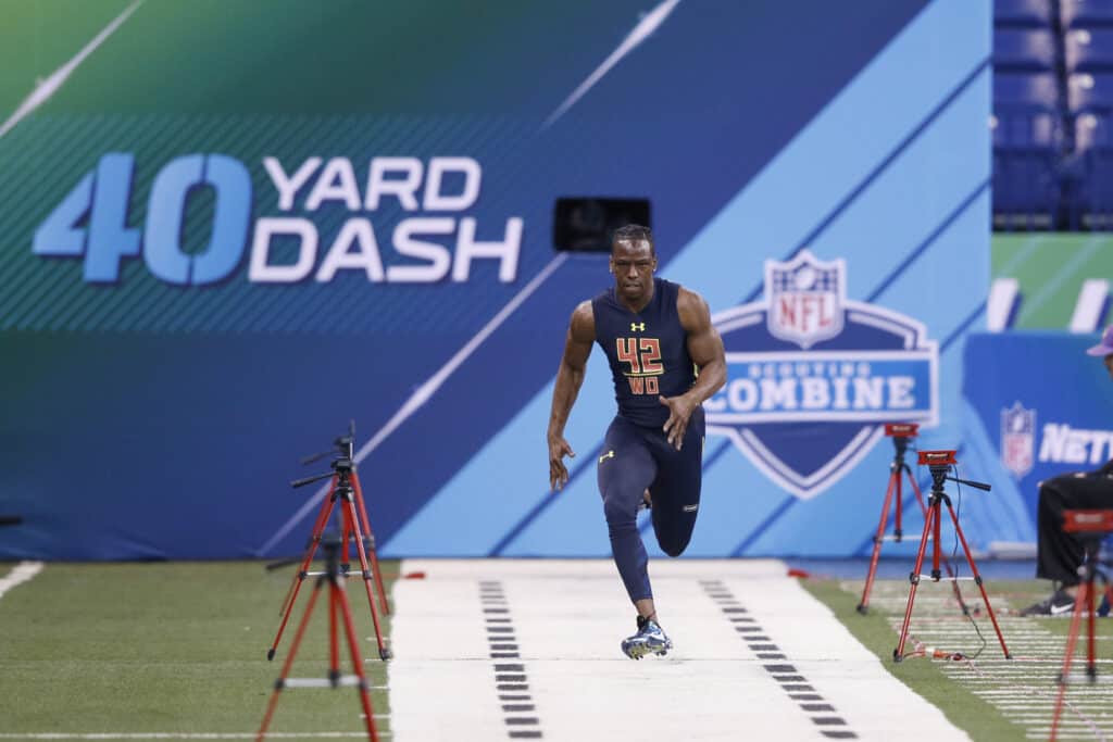 Fastest Wide Receiver 40-yard Dash Times in NFL Combine History