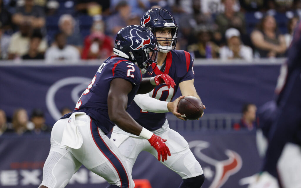Texans quarterback Davis Mills' full potential wasn't on display in ...