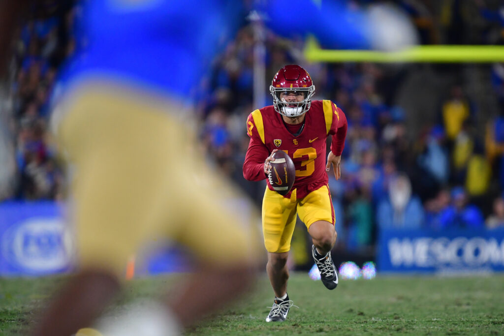 Week 12 College Football Players of the Week: Caleb Williams, Bennett ...