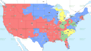 NFL Coverage Map Week 16: TV Schedule for CBS, FOX Broadcasts