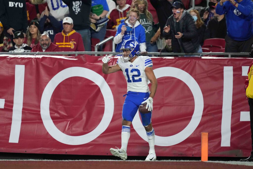 BYU WR Puka Nacua Steals Show at 2023 Reese's Senior Bowl