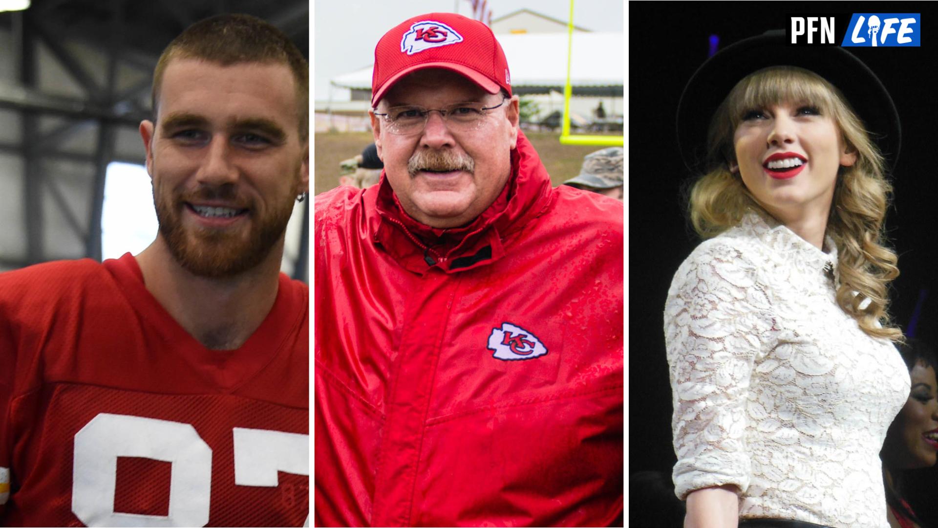 Chiefs Travis Kelce Hinting Andy Reid Played Matchmaker With Taylor ...