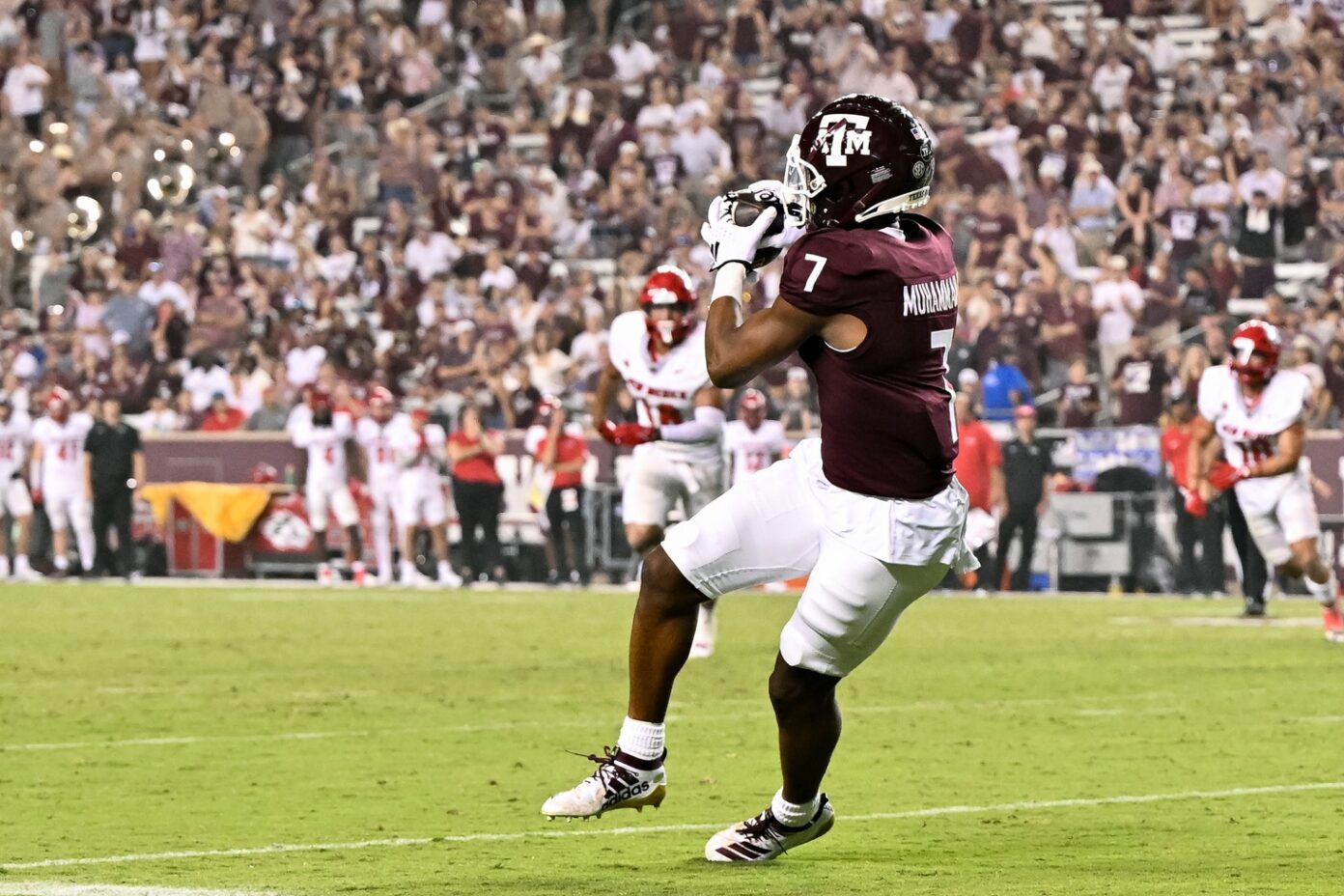 Who Is Texas A&M Wide Receiver Moose Muhammad III’s Father?