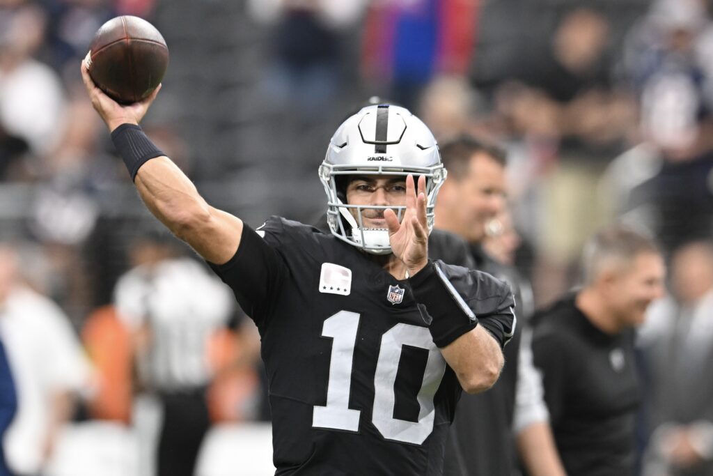 Jimmy Garoppolo Injury Update: Back Injury Lands Raiders QB in Hospital