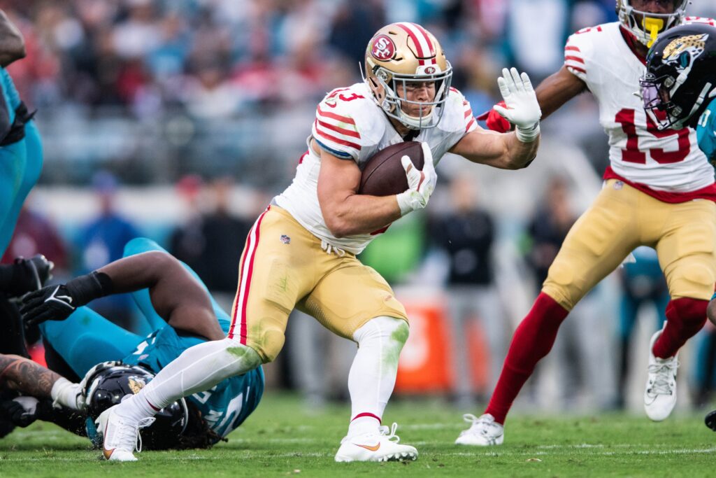 Buccaneers vs. 49ers Player Prop Bets: Christian McCaffrey, George ...