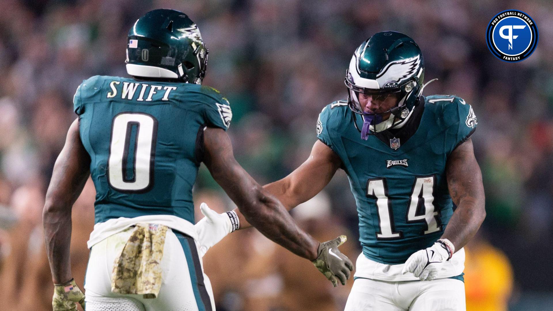 D'Andre Swift and Kenneth Gainwell Fantasy Start/Sit Week 14: Which Eagles' RBs Should You Start ...