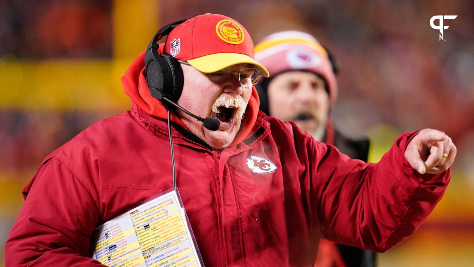 Nfl World Cant Stop Talking About Andy Reids Frozen Mustache