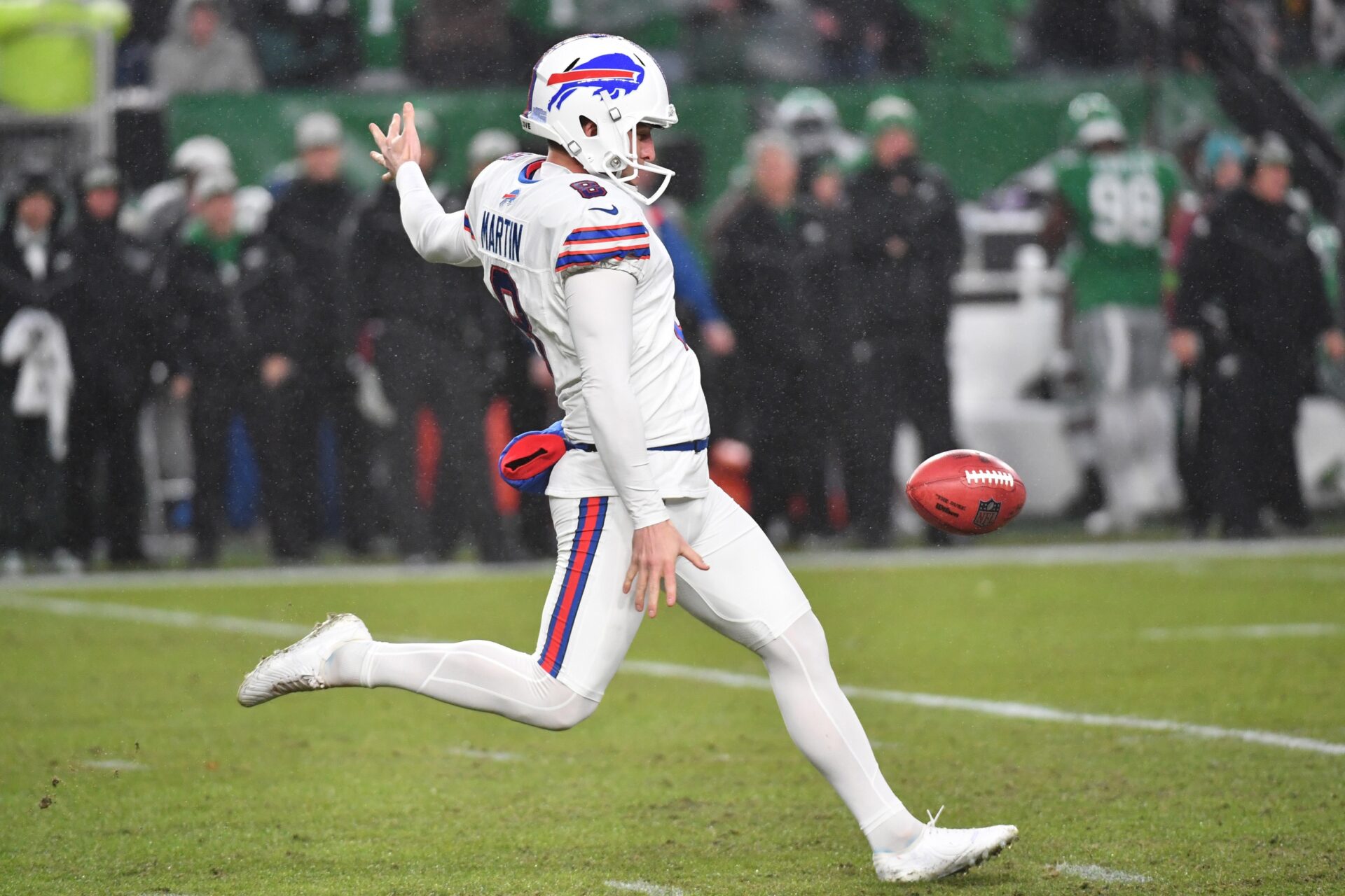 What Happened to Sam Martin? Bills Punter Suffers Injury in Playoff Game vs. Steelers