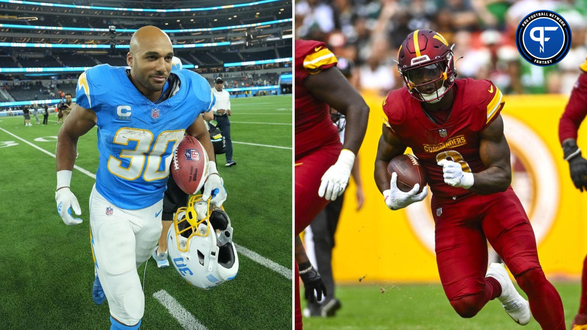 Austin Ekeler's Fantasy Impact on Brian Robinson Jr., Washington ...