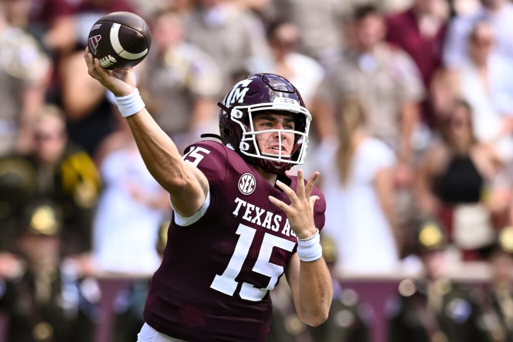 Conner Weigman's Draft Profile | Texas A&M, QB Scouting Report